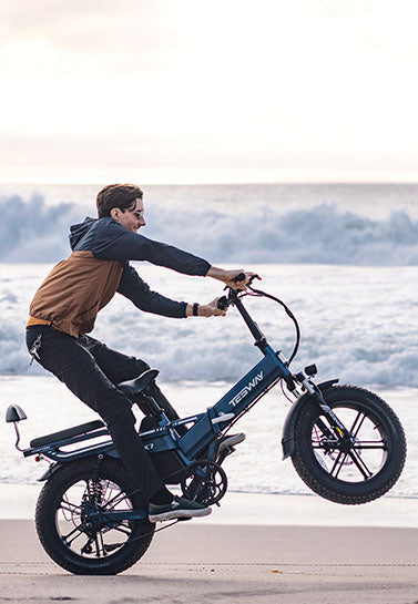 Best Electric Bike for Adults | Tesgo Folding Fat Tire Ebike for Sale ...